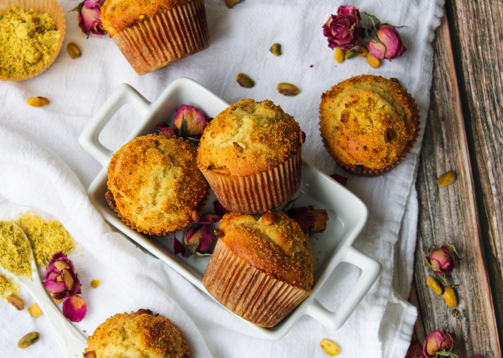 Pistachio Muffins - MoodFood Kitchen